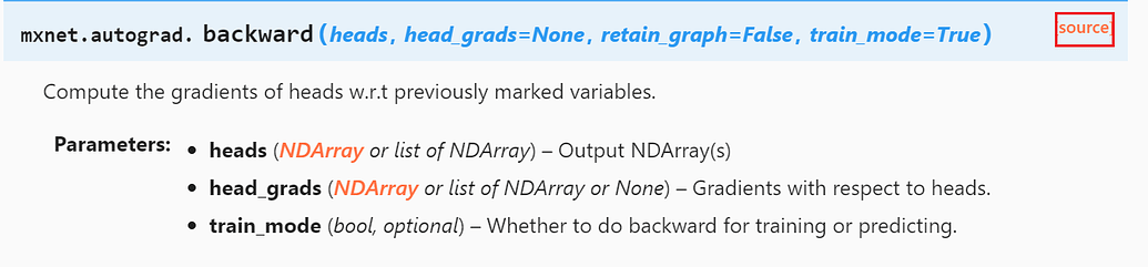 Auto Differentiation - mxnet - D2L Discussion