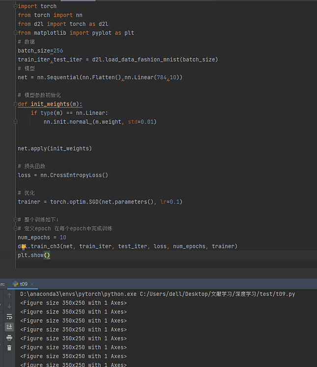 Softmax回归的简洁实现 - #42 by xxing - pytorch - D2L Discussion
