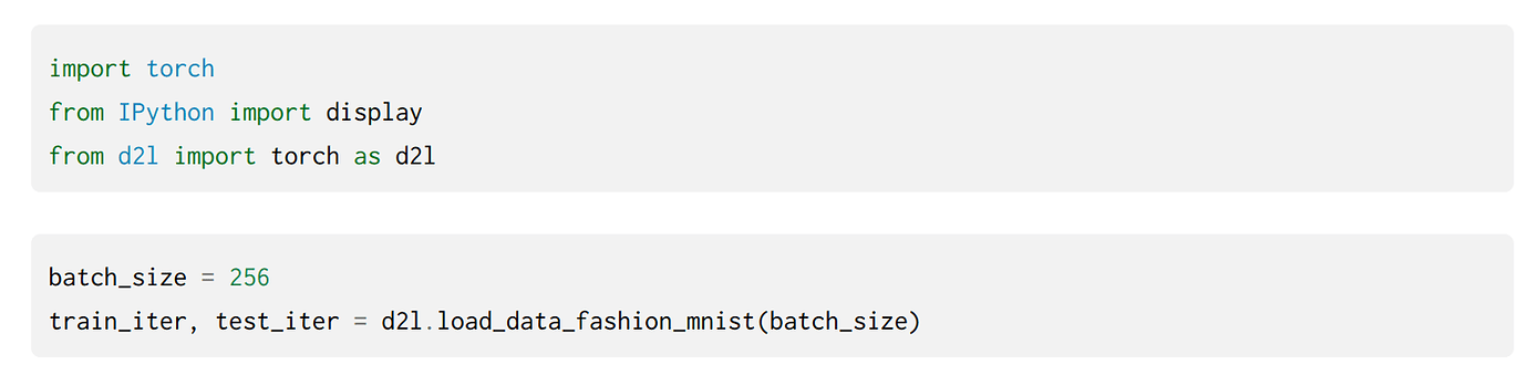 Softmax回归的从零实现 - #110 by Hu_Harry - pytorch - D2L Discussion