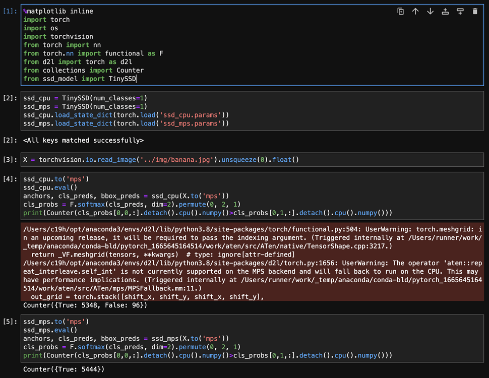 单发多框检测（SSD） - pytorch - D2L Discussion