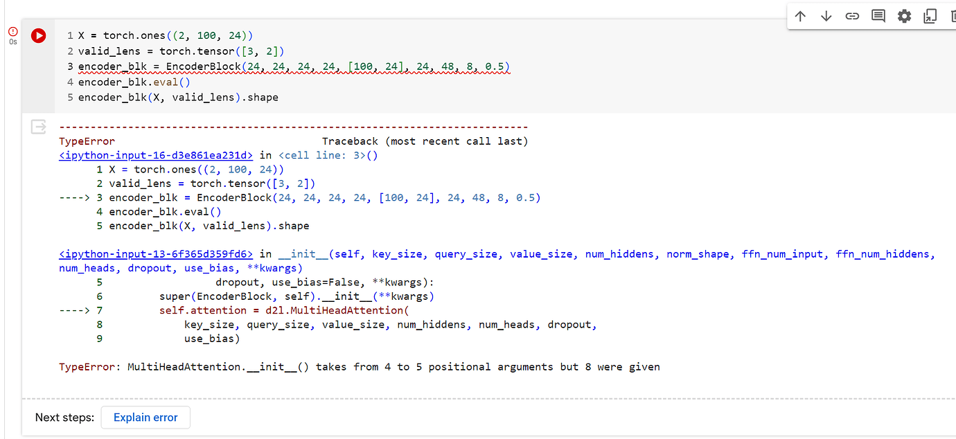 Transformer - #34 by user74516545 - pytorch - D2L Discussion