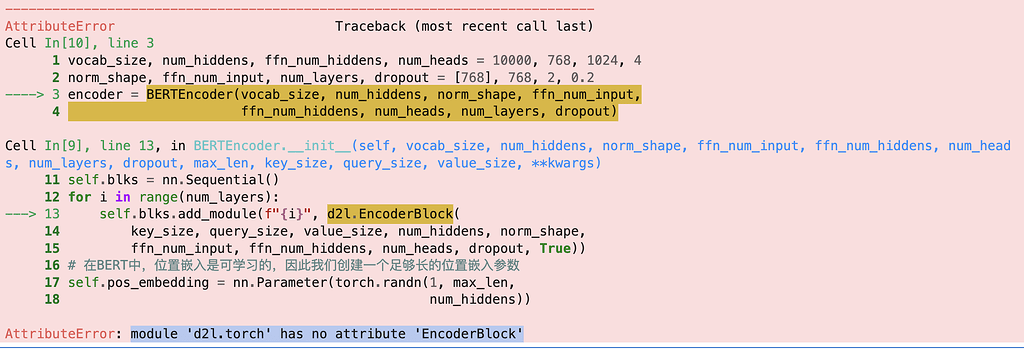 d2l.EncoderBlock - pytorch - D2L Discussion
